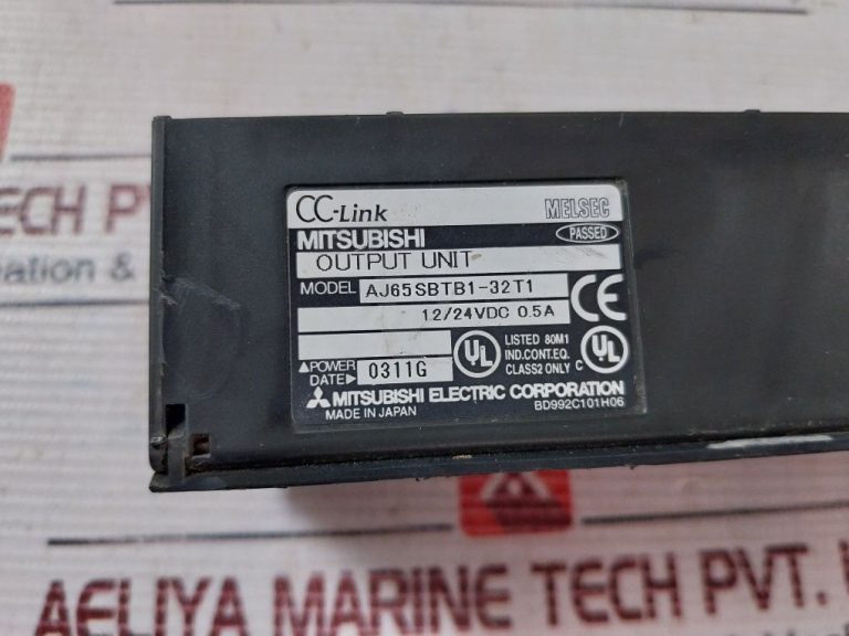 Mitsubishi Aj65sbtb1-32t1 Cc-link Output Unit - Aeliya Marine