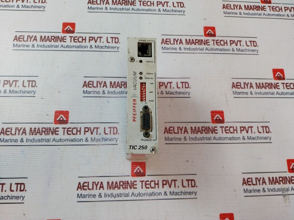 Pfeiffer Tic 250 Profibus Converter Gateway For Drive Unit - Aeliya Marine