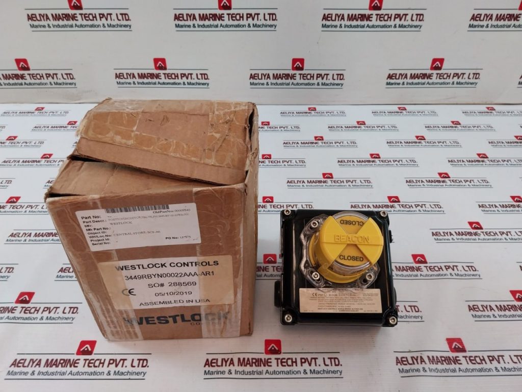 Westlock Controls 3449rbyn00022aaa-ar1 Accutrak Valve Position Monitor ...