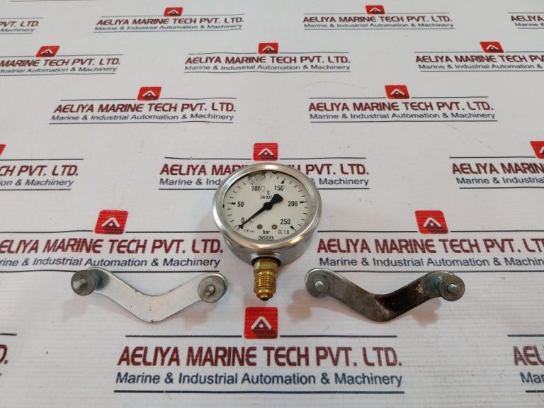 Wika En 837-1 Pressure Gauge 0-250 Bar - Aeliya Marine