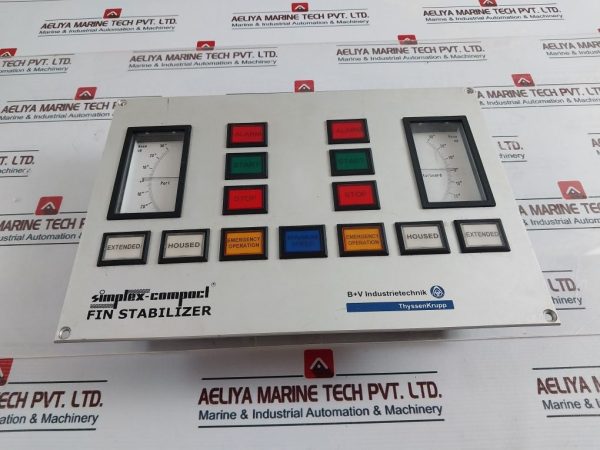 B+v Simplex-compact Fin Stabilizer S-panel-v1.3 - Aeliya Marine