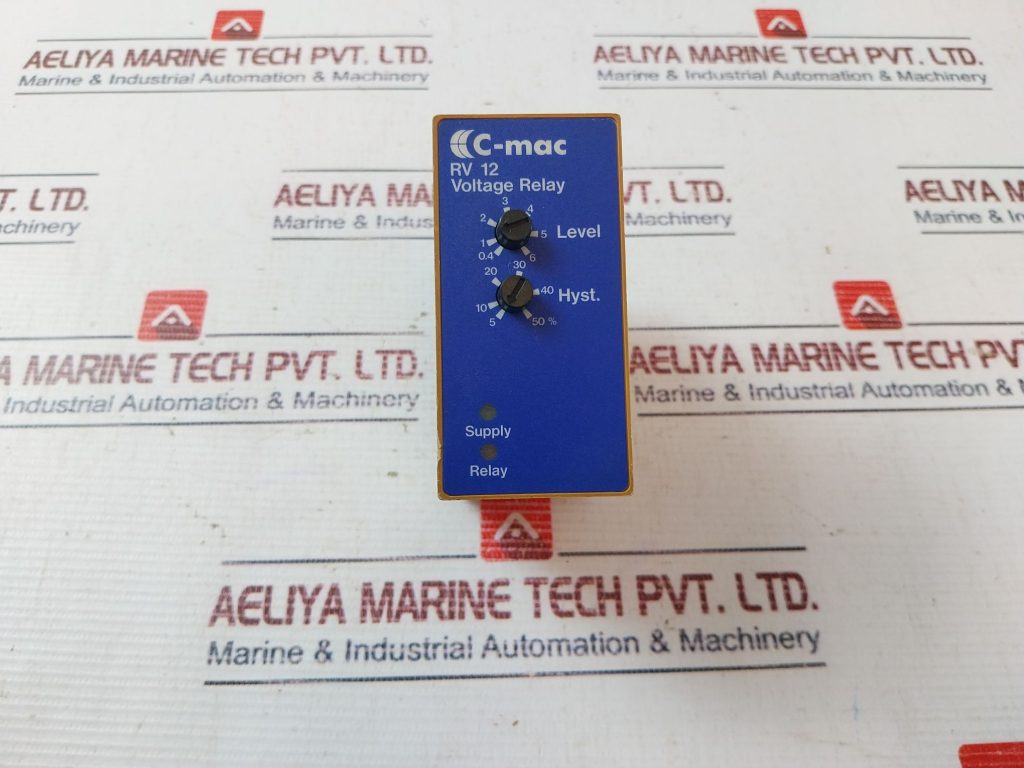 C-mac Rv12-1-4-012 Ac/dc Voltage Relay - Aeliya Marine