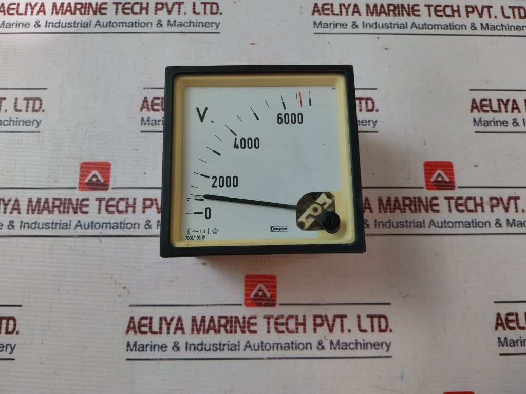Crompton Instruments 0-7000v Volt Meter 0-7000v - Aeliya Marine