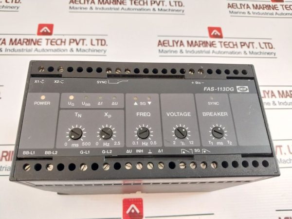 Deif Fas-113dg Synchroniser Controller 110v - Aeliya Marine