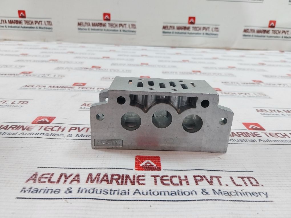 Festo Navw-1/4-1-iso Manifold Sub-base For Angle Connection - Aeliya Marine