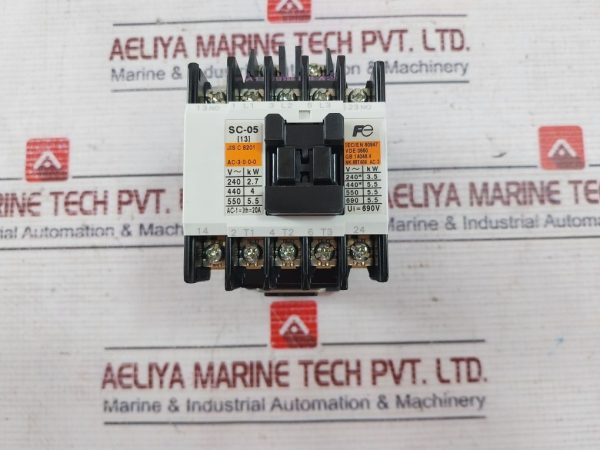 Fuji Electric Sc-05 Magnetic Contactor 690v - Aeliya Marine