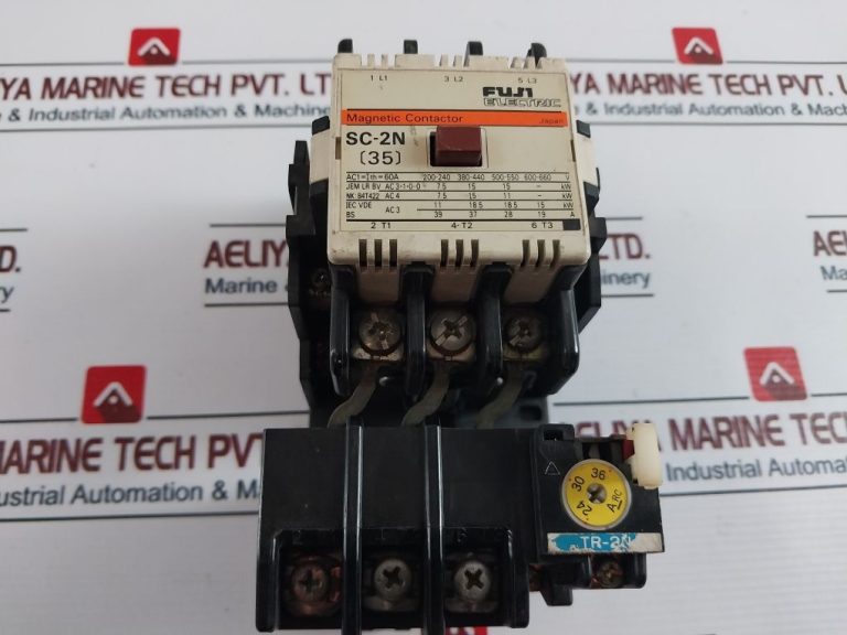 Fuji Electric Sc-2n [35] Magnetic Contactor With Tr-24 Thermal Overload ...