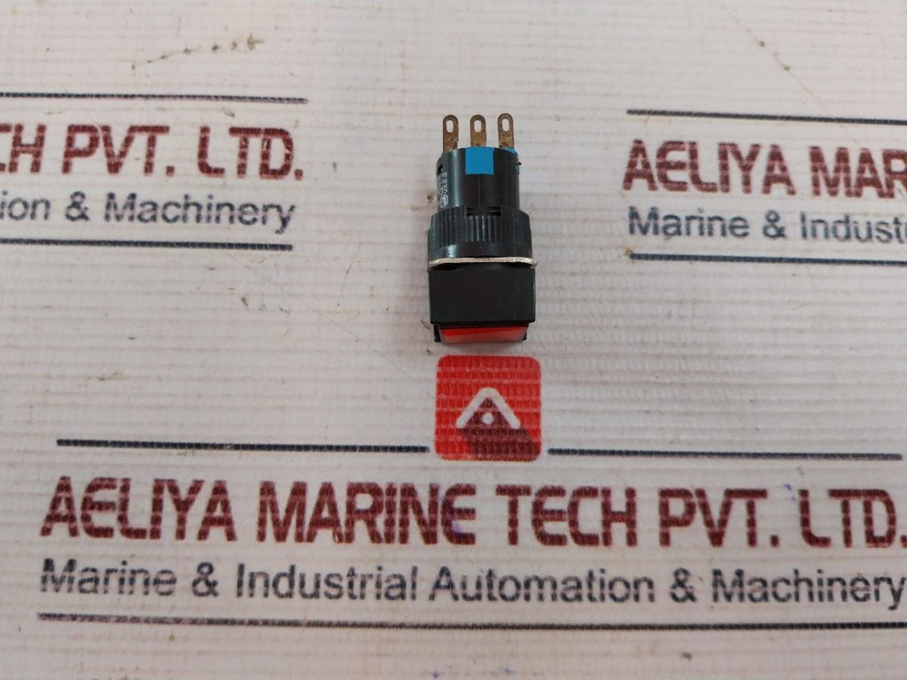 Laptron Sdl16-11f Red Pushbutton Switch - Aeliya Marine