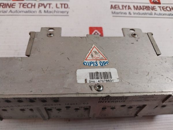 Phoenix Contact Ibs Rl 24 Dio 8/8/8-lk-2mbd Distributed I/o Device ...