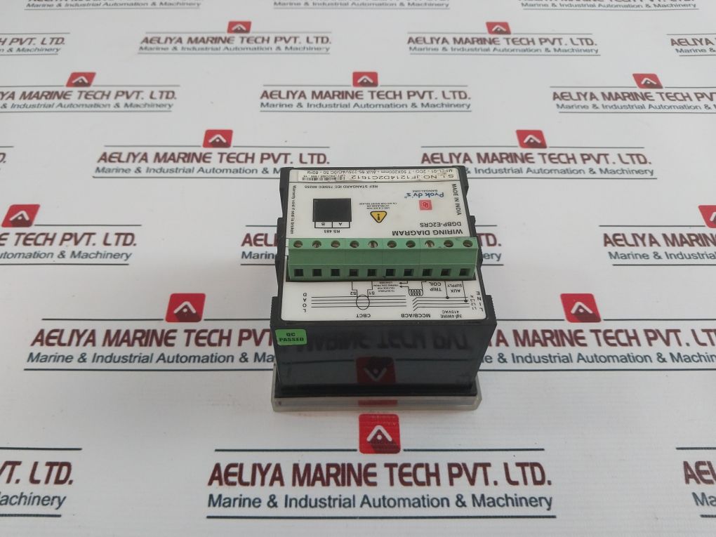 Prok Dv’s Mpel 01 Earth Leakage Relay-µp Based - Aeliya Marine