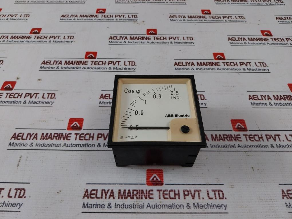 Abb Electric 0.5-1-0.5 Cos Φ Meter - Aeliya Marine