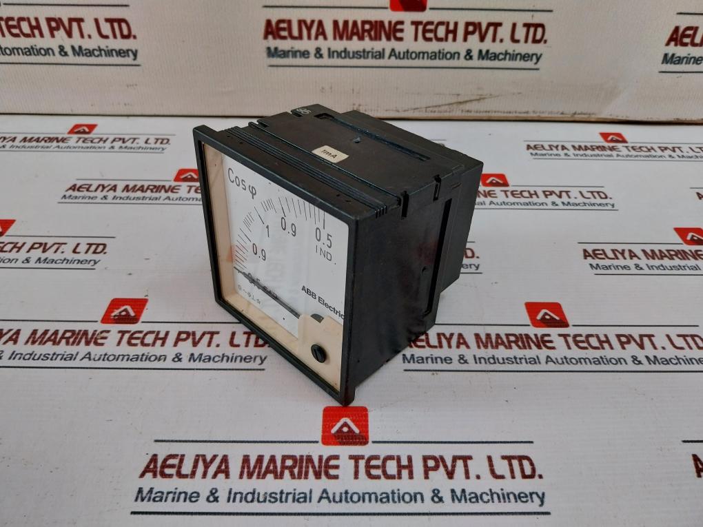 Abb Electric 0.5cap – 0.5ind Cos Φ Power Factor Meter - Aeliya Marine