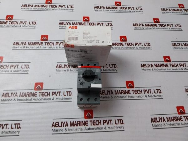 Abb Ms132-6.3 Manual Motor Starter - Aeliya Marine