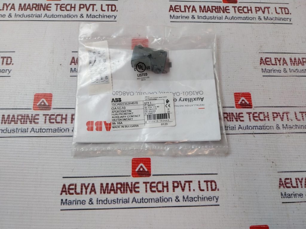 Abb Oa1g10 Auxiliary Contact 690v - Aeliya Marine