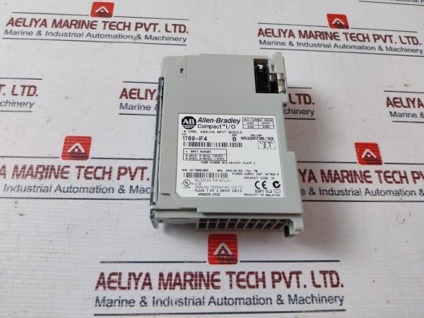 Allen-bradley 1769-if4 4 Channel Compact I/o Analog Input Module Ser B - Aeliya Marine
