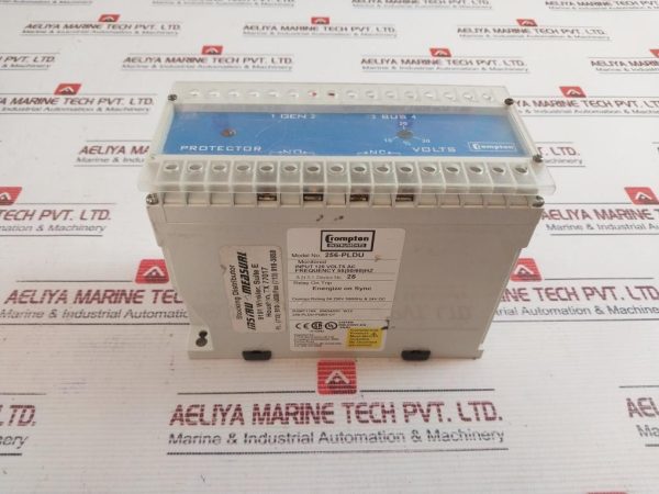 Crompton 256-pldu-pqbx-c7 Synchro-check Relay With Dead Bus Facility ...