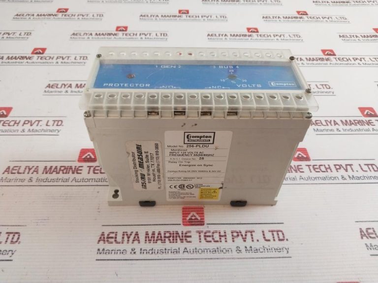 Crompton 256-pldu-pqbx-c7 Synchro-check Relay With Dead Bus Facility ...