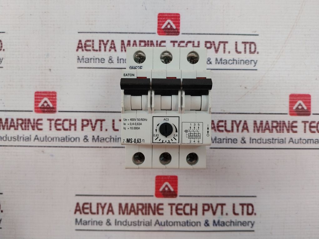 Eaton Z-ms-0,63/3 Circuit Breaker - Aeliya Marine