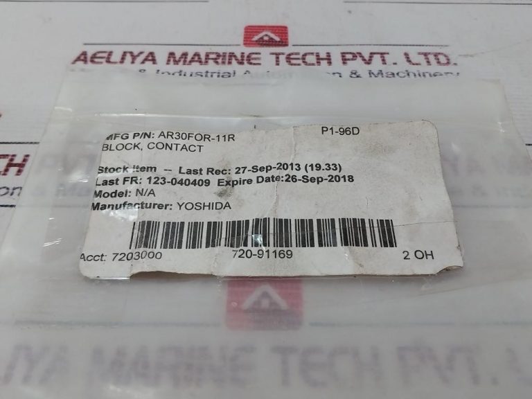 Fuji Electric Yoshida Ar30f0r Pushbutton Switch - Aeliya Marine