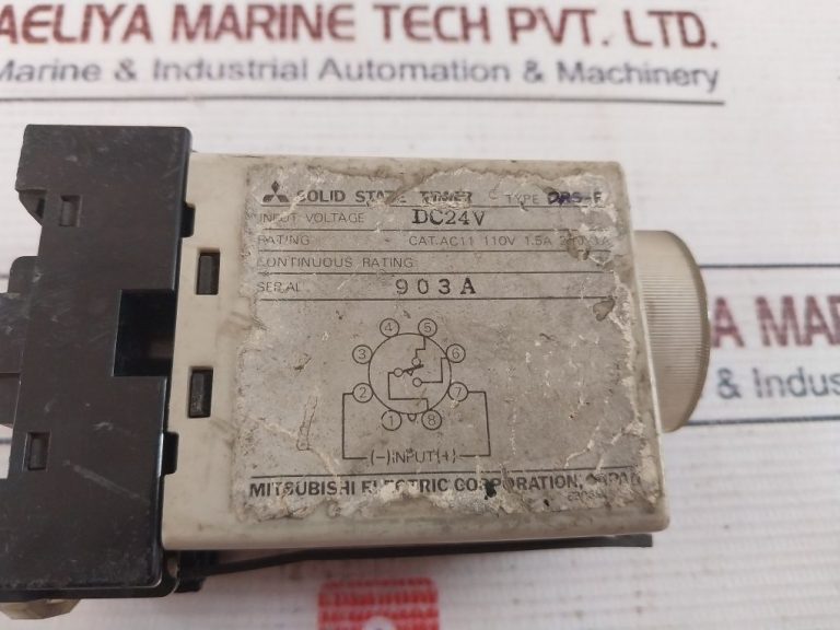 Mitsubishi Electric Drs-f Solid State Timer Dc 24v - Aeliya Marine