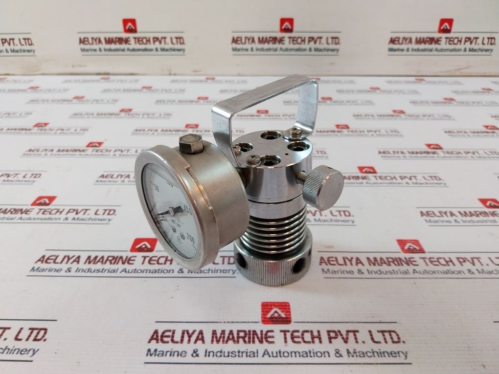 Nagano Keiki 200kgf/cm² Maximum Pressure Indicator - Aeliya Marine