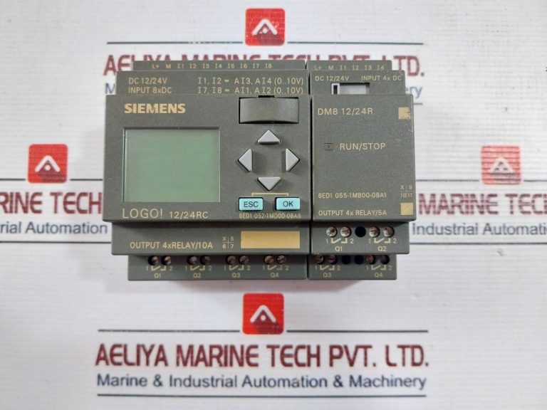 Siemens Logo! 12/24rc Logic Module Dc 12/24v - Aeliya Marine