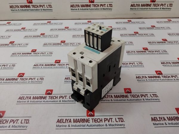 Siemens Sirius 3rt1044-1al20 Contactor With 3rh1921-1fa22 Auxiliary ...