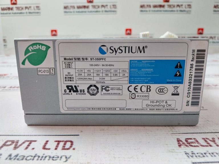Systium St-350pfc Switching Power Supply - Aeliya Marine