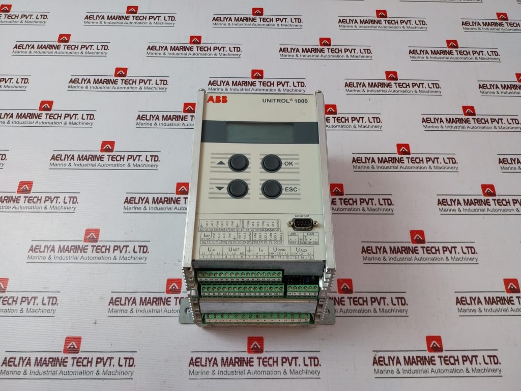 Abb Unitrol 1000 3bhe014557r0003 Voltage Regulator - Aeliya Marine