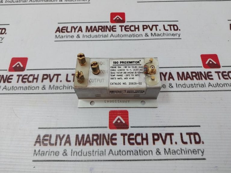 Bently Nevada 20929-02 Proximitor Transducer - Aeliya Marine