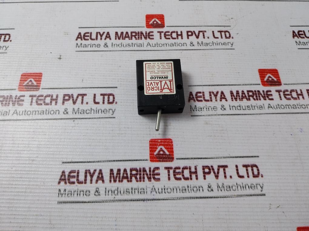 Invalco 316f1b Micro Valve - Aeliya Marine