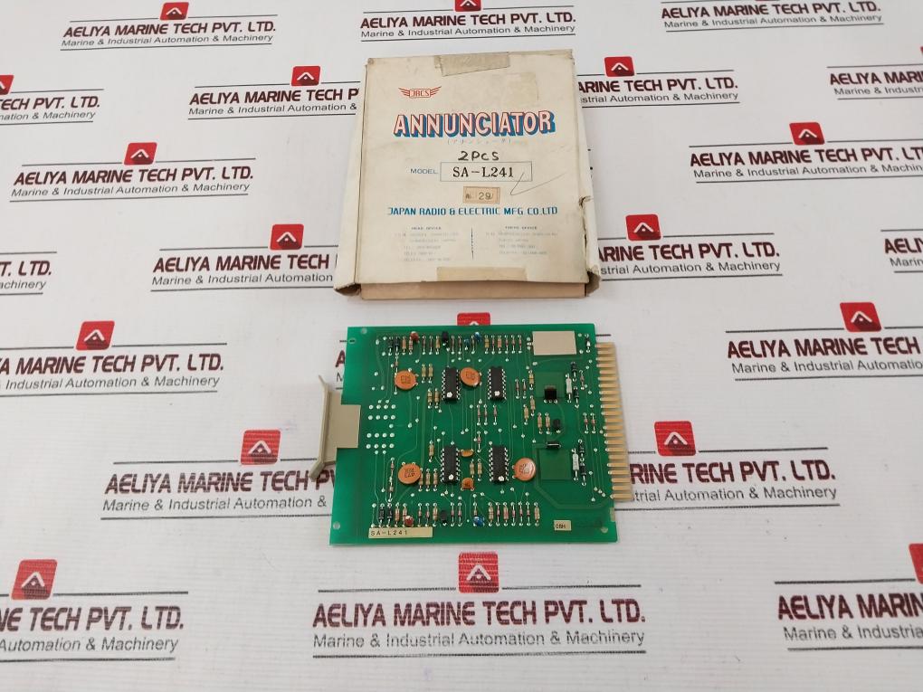 Jrcs Sa-l241 Pcb Card - Aeliya Marine