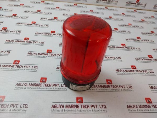Moflash Signalling R201-61rs Red Buzzer Revolving Light - Aeliya Marine