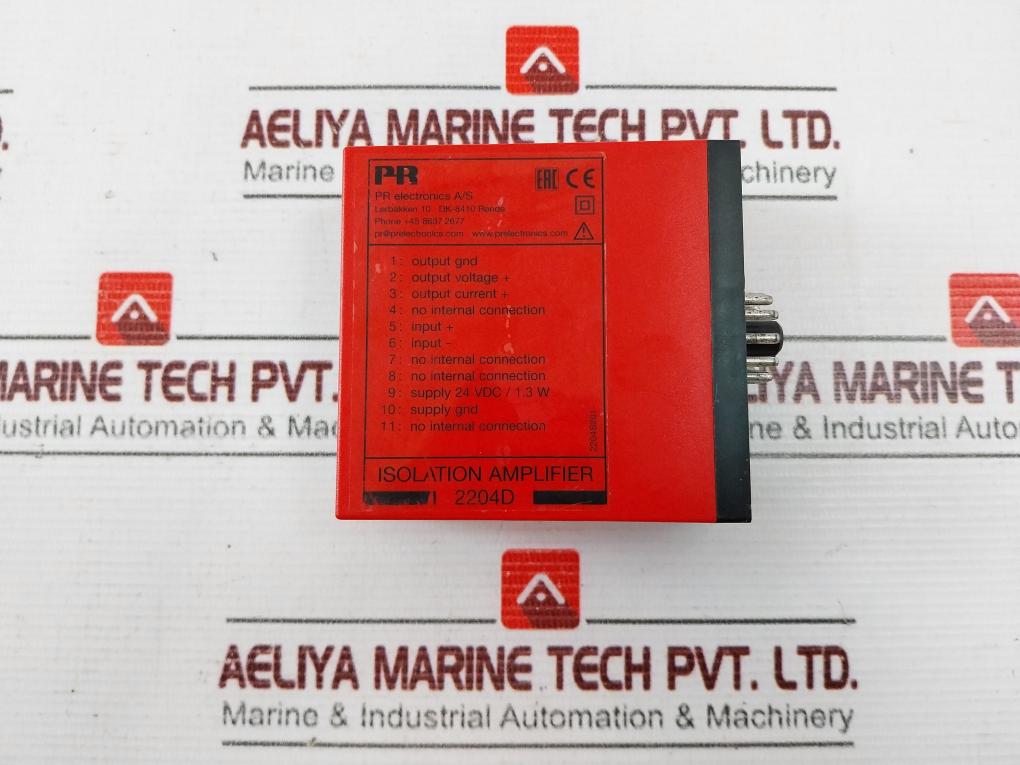 Pr Electronics 2204 Isolation Amplifier 4…20ma - Aeliya Marine
