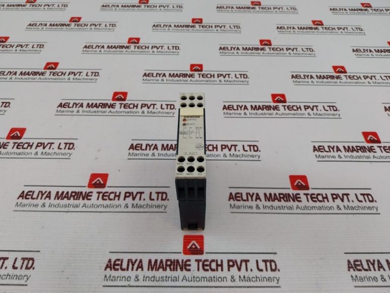 Siemens 3un2100-0an7 Ptc Thermistor Tripping Unit - Aeliya Marine