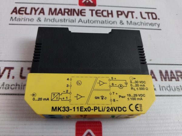 Turck Multi Modul Mk33-11ex0-pli Channel Loop Isolator 0…20ma - Aeliya ...