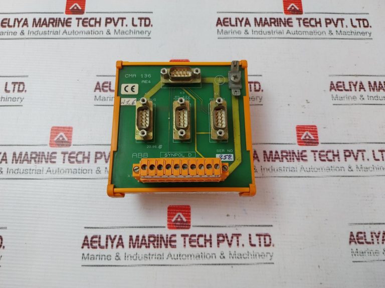 Abb Synpol D Weidmuller Cma 136 Communication Control Module - Aeliya ...