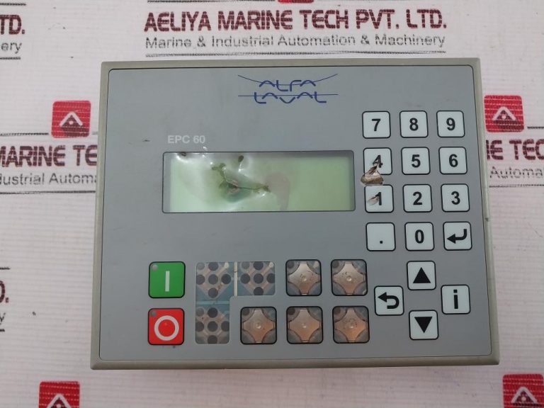 Alfa Laval B&r Epc 60 Operator Panel 24 Vdc - Aeliya Marine