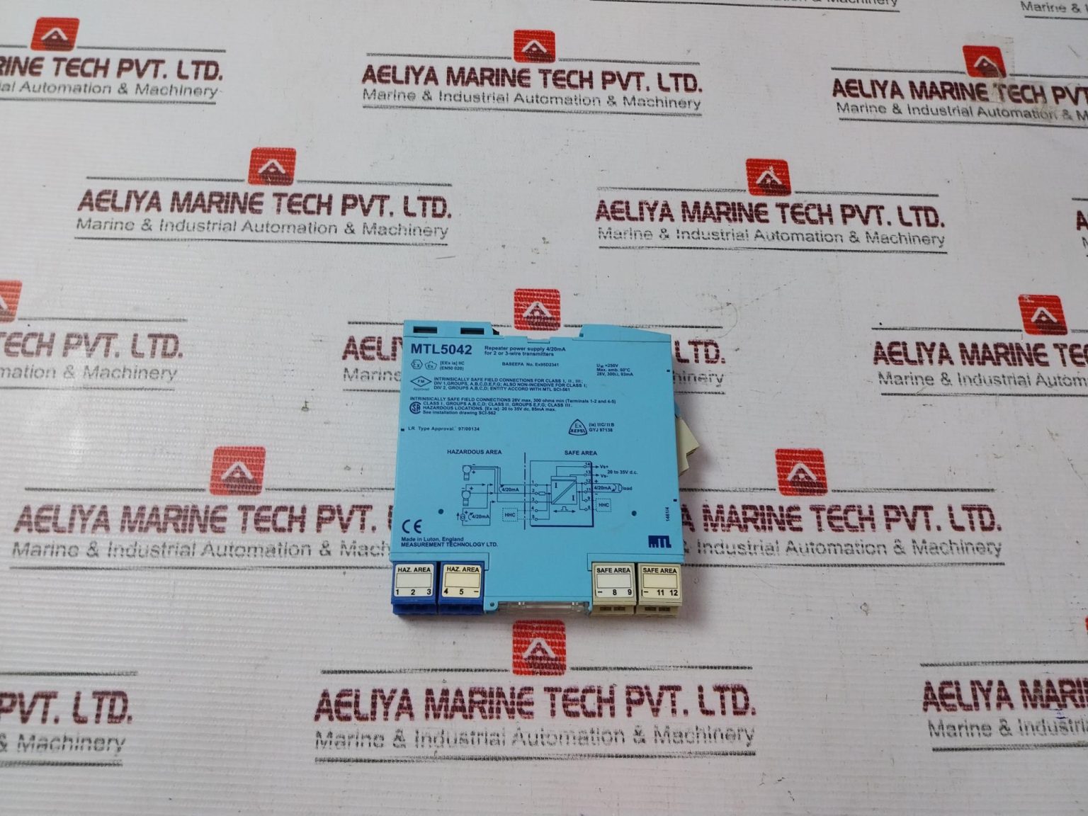 Measurement Technology Mtl5042 Repeater Power Supply - Aeliya Marine