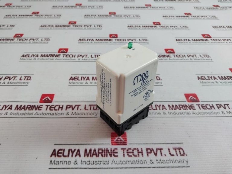 Mpe 030-120-118 Intrinsically Safe Relay With Base - Aeliya Marine