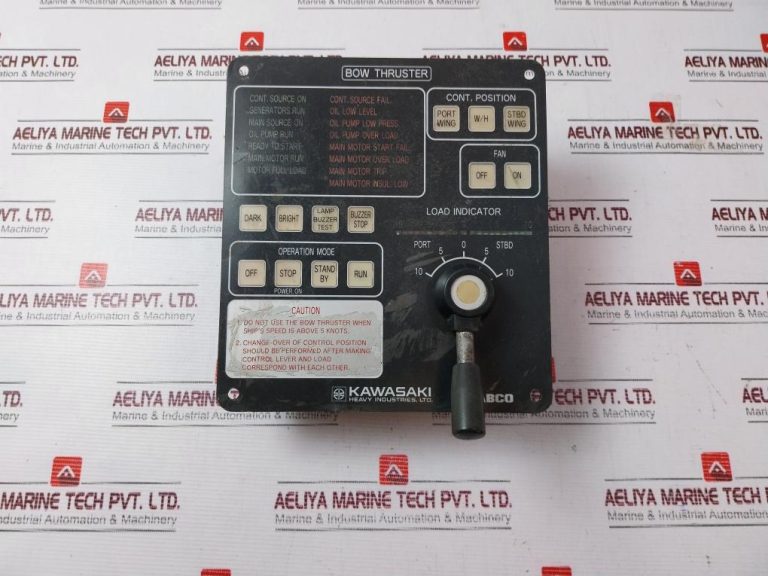 Nabco Kawasaki Bow Thruster Load Indicators Control Panel - Aeliya Marine