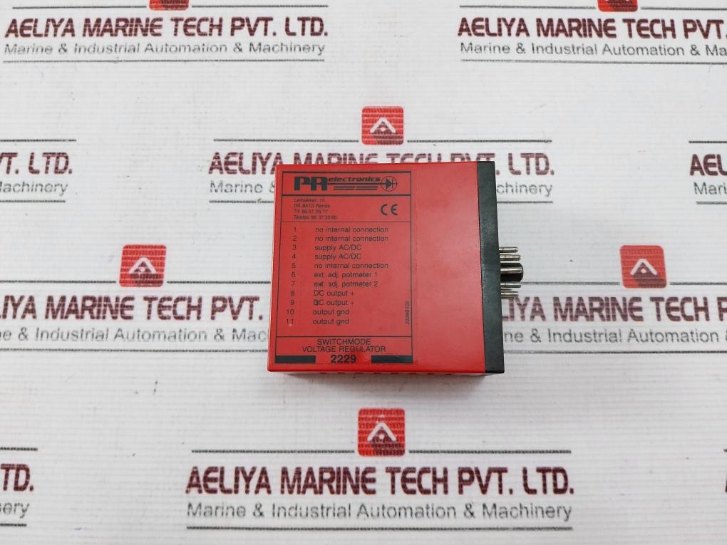 Pr Electronics 2229 Switch Mode Voltage Regulator - Aeliya Marine