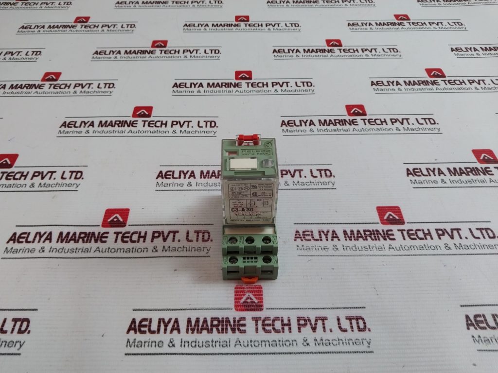 Releco C3-a 30 Relay With Base 240vac - Aeliya Marine