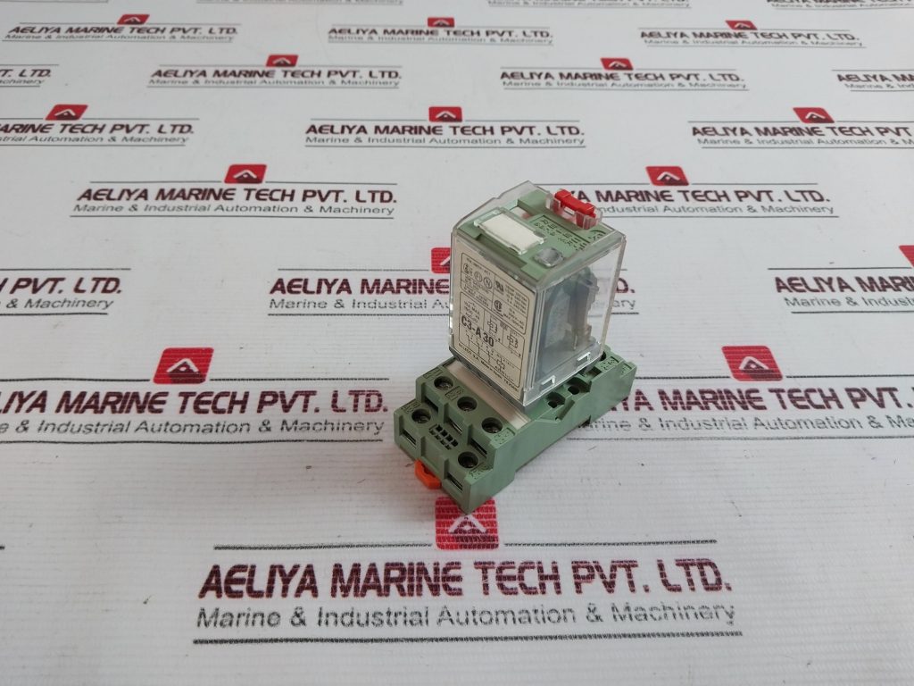Releco C3-a 30 Relay With Base 240vac - Aeliya Marine