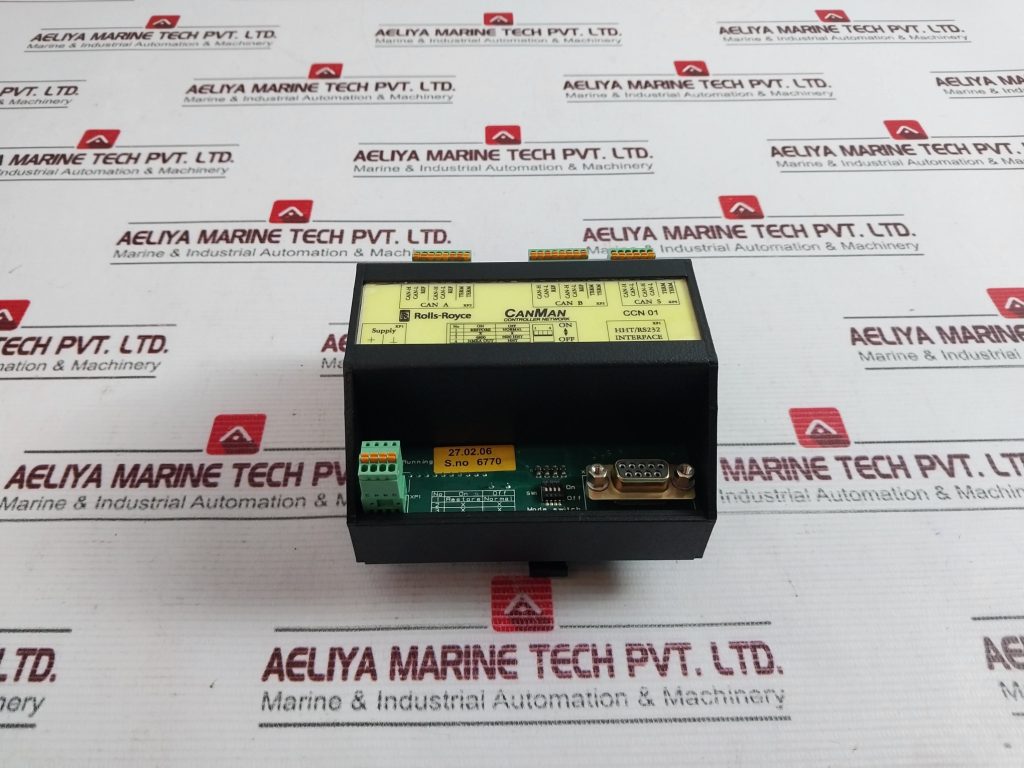 Rolls-royce Canman Ccn 01 Controller Network Rev B - Aeliya Marine