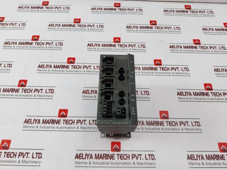 Siemens Scalance Simatic X204-2 Ethernet Switch - Aeliya Marine
