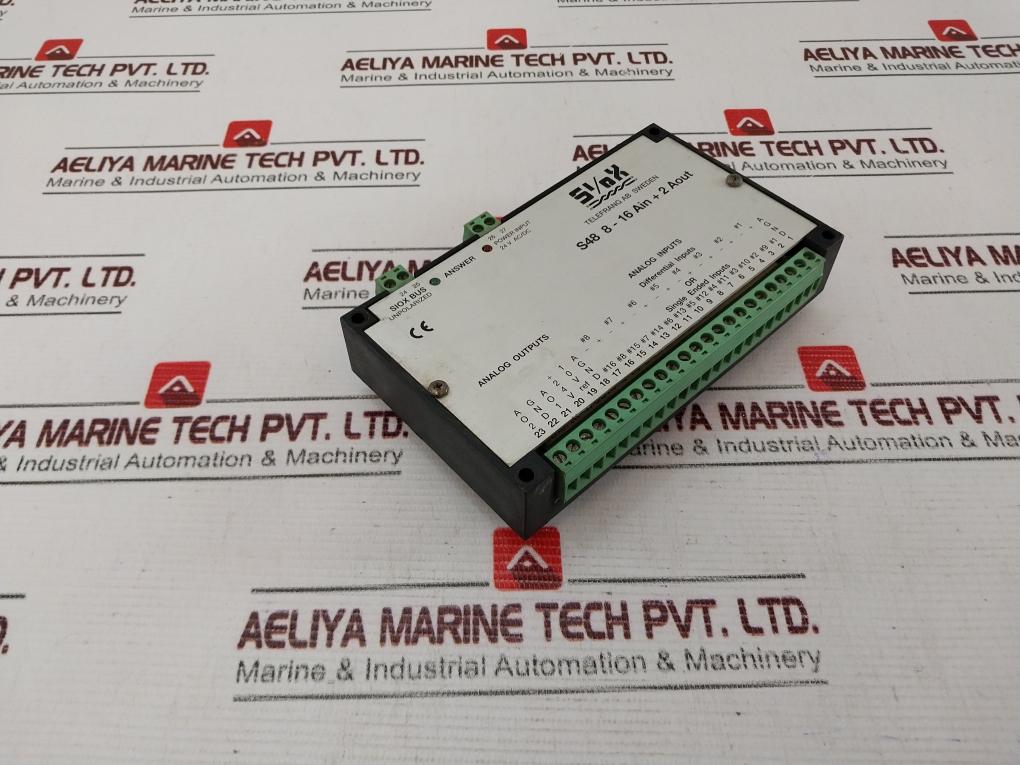 Siox S48 8 –16 Ain + 2 Aout Analog Input Output Module - Aeliya Marine