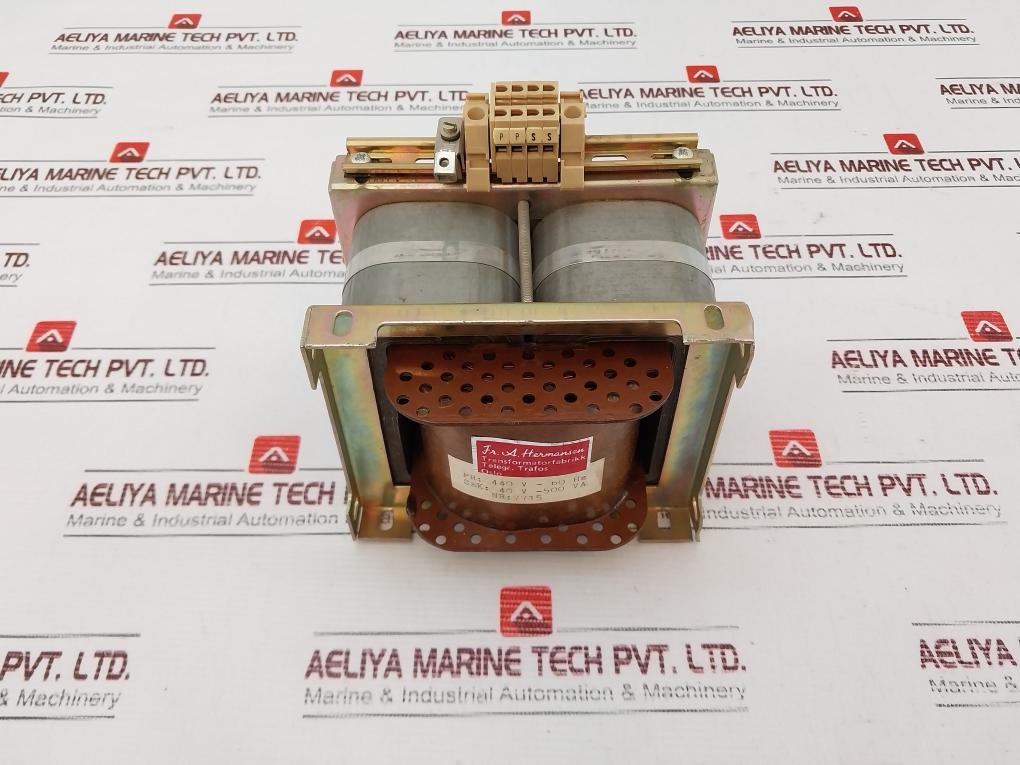 440 V – 60 Hz 40 V – 500 Va Transformer 440 V – 60 Hz - Aeliya Marine