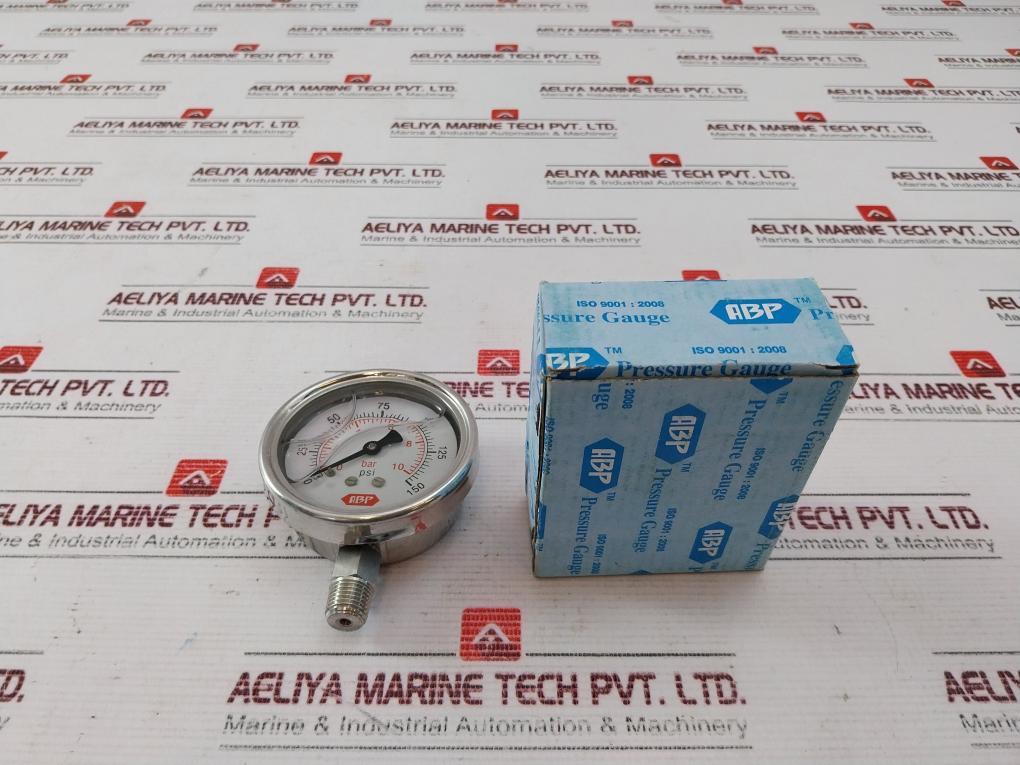 Abp 0 – 150 Psi Pressure Gauge 0 – 10 Bar - Aeliya Marine