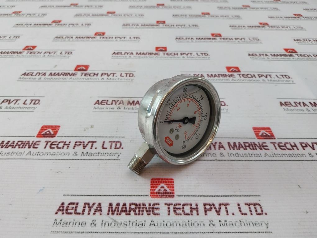 Abp 0 – 150 Psi Pressure Gauge 0 – 10 Bar - Aeliya Marine